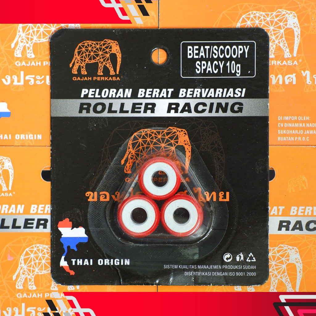 Jual Roller Racing 10 Gram Honda Beat / Vario 110 / Scoopy / Spacy ...