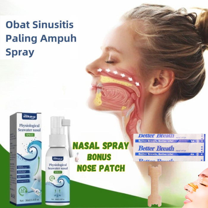 Jual Nasal Spray Semprotan Hidung Obat Polip 30ML Original Hidung Air ...