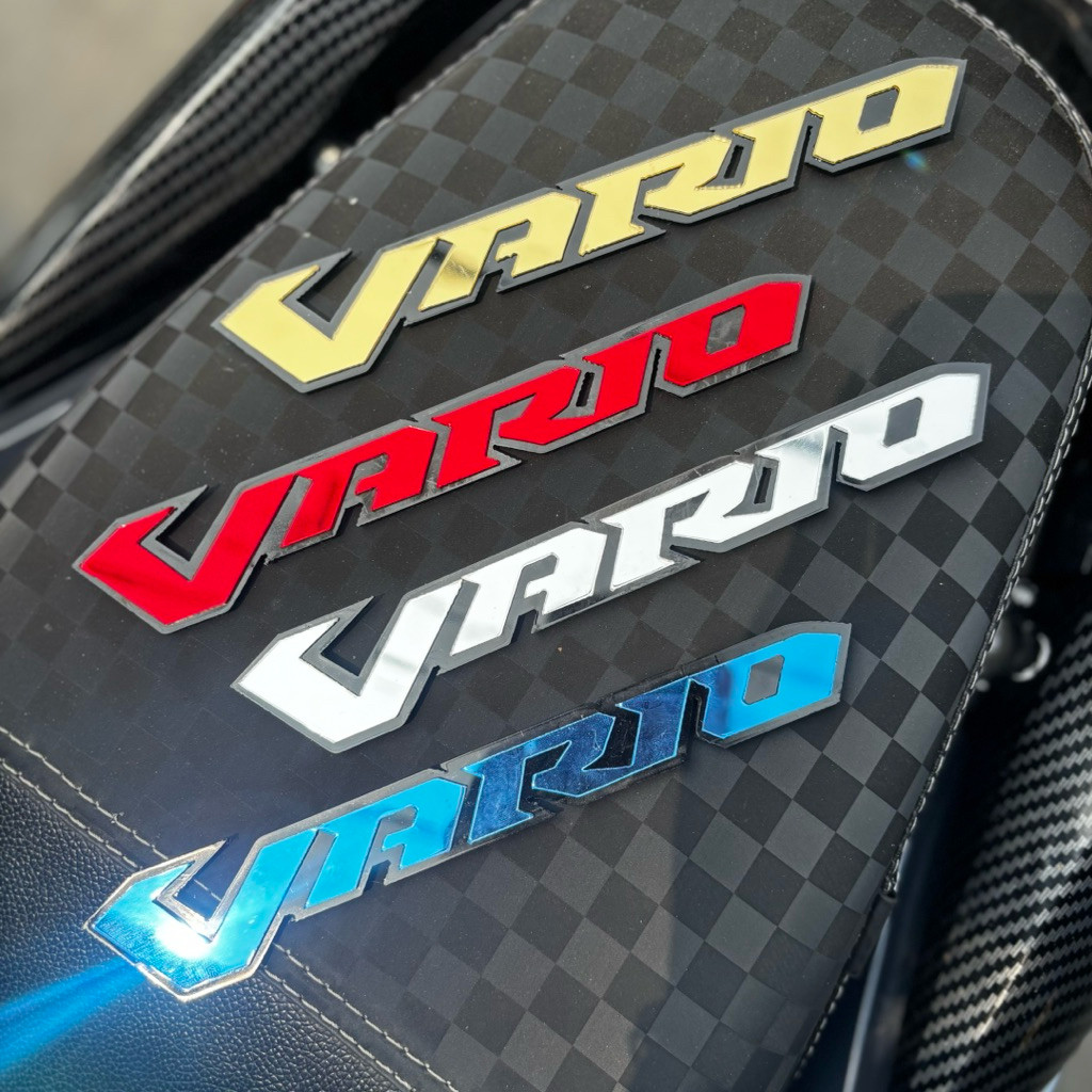 Jual PROMO Emblem Logo Vario Body Harga Satuan Emblem Vario Timbul ...