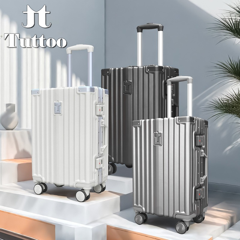 Jual Tuttoo Y47 Koper 20/24 inch Wanita Aesthetic Kabin Size Anti Pecah ...