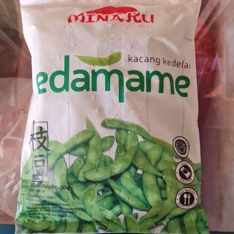 Jual Minaku Edamame Kacang Kedelai 500gram | Shopee Indonesia