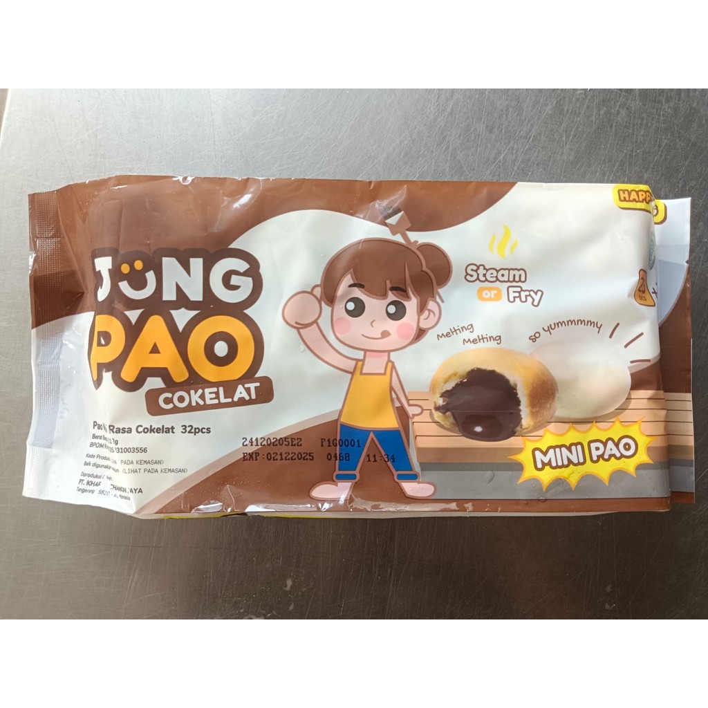 Jual Jung Pao Mini Pao Isi Cokelat Isi 32 Pcs | Shopee Indonesia