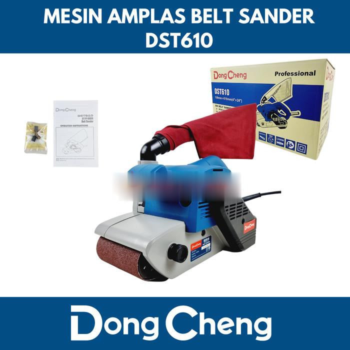 Jual Mesin amplas belt sander 100mm DST 610 DONGCHENG DST610 -srt ...