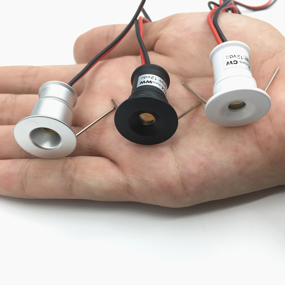 Jual Small Spot Light 1W Mini LED Spotlight 12V Dimmable 15mm Cutout ...