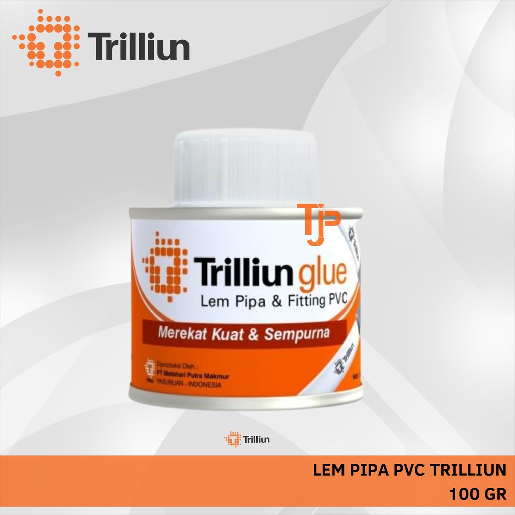 Jual LEM PIPA/FITTING PVC TRILLIUN 100 Gr | Shopee Indonesia