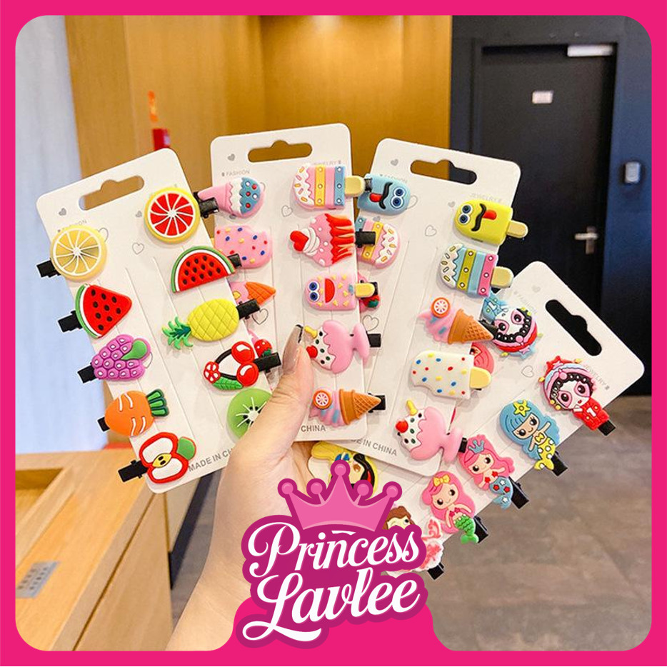 Jual PL F5069 Set Jepit Rambut Anak 10 in 1 Jepit Rambut Korea Hair Pin ...