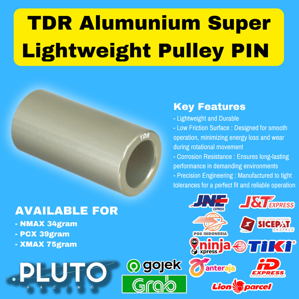 Jual TDR SUPER LIGHT HYPER BOSHING BUSHING PIN PULLEY PIN AEROX NMAX ...