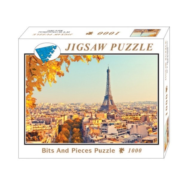 Jual Jigsaw Puzzle 1000 Pcs / Keping (Pemandangan Menara Eiffel dan ...