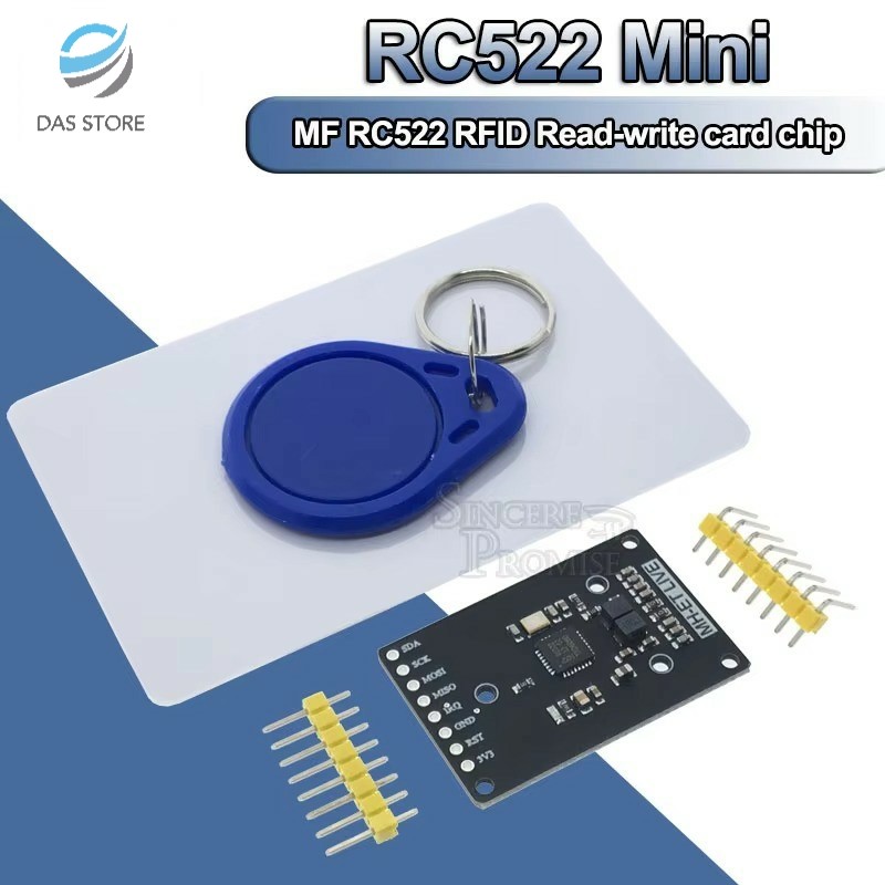 Jual Module RC522 RFID Module Support E-KTP RC-522 ORI NXP Card Reader ...