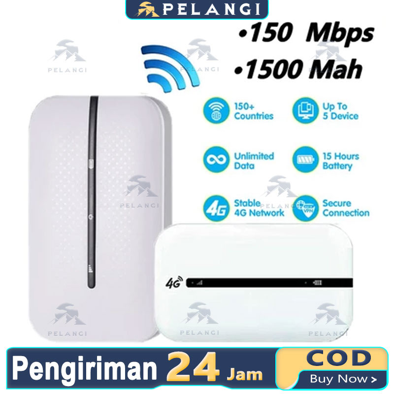 Jual MIFI MODEM WIFI 4G UNLOCK OPERATOR Perdana COD By.u/ 150 Mbps 4G ...