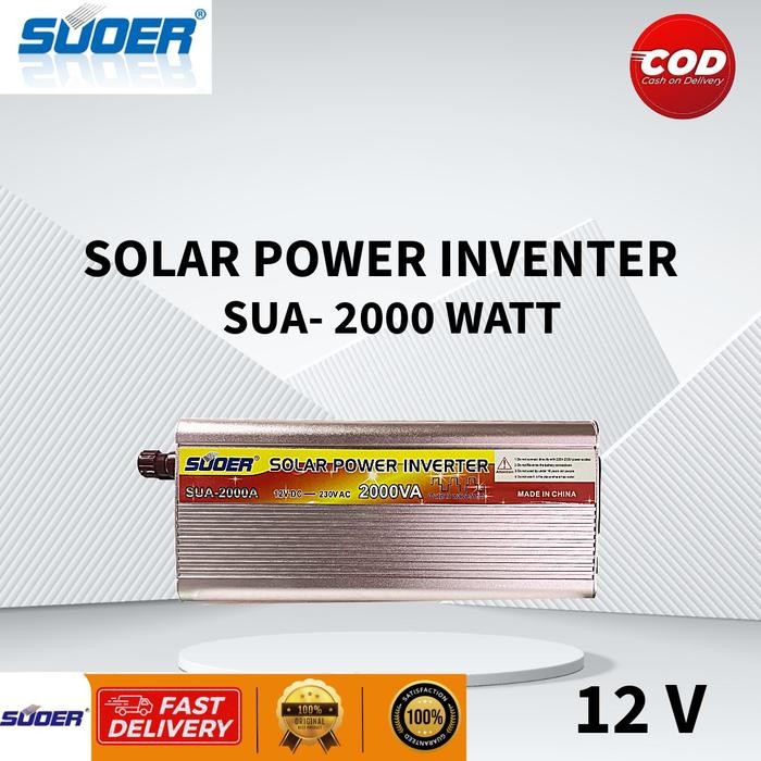 Jual Power Inverter 2000 Watt 12 Volt (2000w / 12v ) Sua 2000 12 v ...