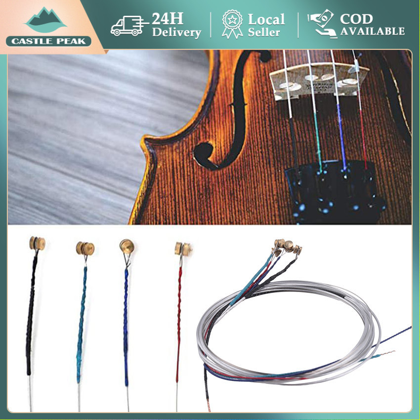 Jual Senar Biola Satuan (E A D G) Ukuran 4/4 3/4 - String Biola Nikel ...