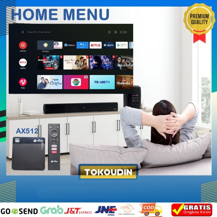 Jual BEST -Android Tv Box Akari AX512 Netflix dan Google Certified ...