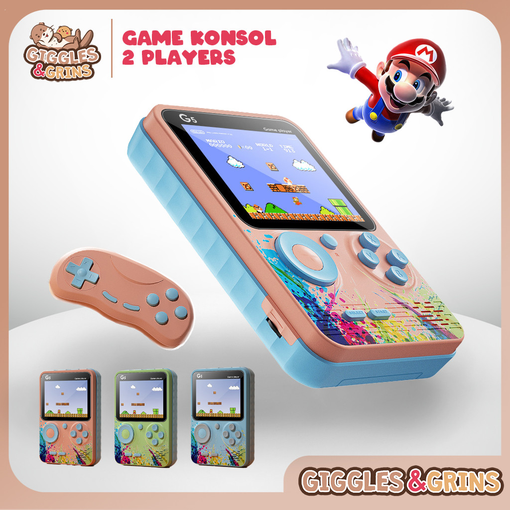 Jual Game boy console handheld connect to TV 500 in 1 game Permainan ...