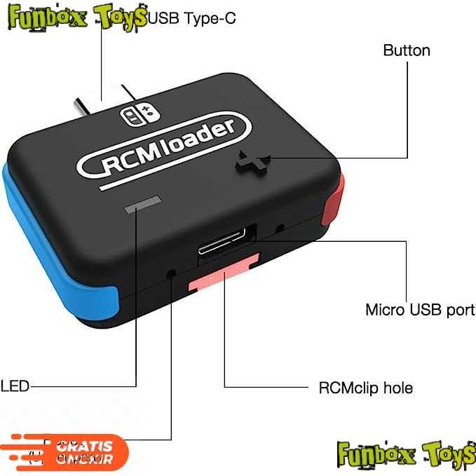 Jual Sky-P RCM Loader Nintendo Switch Dongle Atmosphere - V5 | Shopee ...