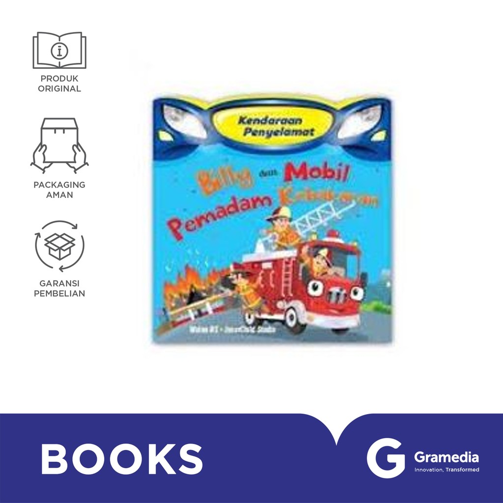 Jual Seri Kendaraan Penyelamat: Billy dan Mobil Pemadam Kebakaran ...