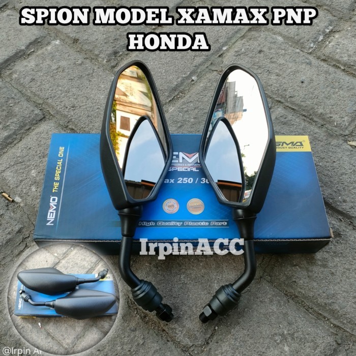 Jual Spion Model XMAX Nemo GMA Original Universal Motor Yamaha dan Honda - Xmax MHA | Shopee ...