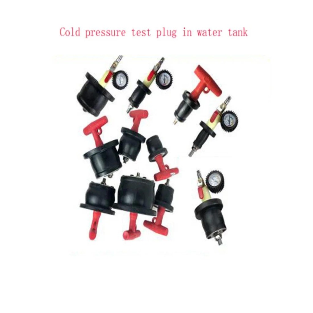 Jual 1pc Car Water Tank Plug Leak Test Press Rubber Pier Pipe Plug Leak ...