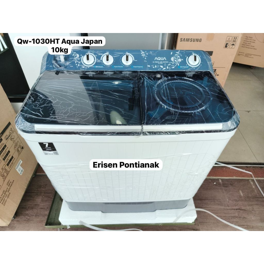 Jual Mesin Cuci AQUA 10kg QW-1030HT Hijab Mode | Shopee Indonesia