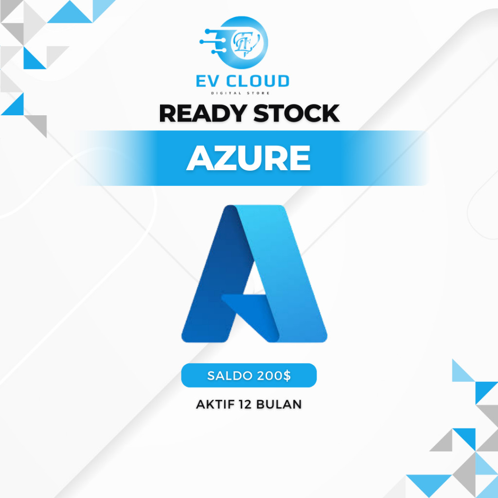 Jual Azure Free Tier & Azure Pay As You Go Aktif 1 Tahun | Shopee Indonesia