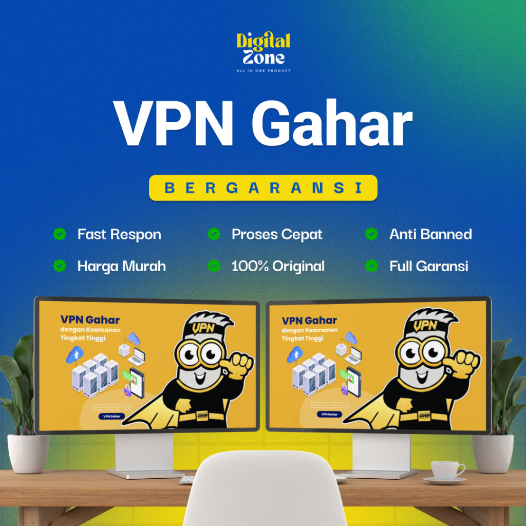 Jual VPN GAHAR OFFICIAL | SPEED 1 - 5 Mbps | PPTP / L2TP / SSTP | VPN ...