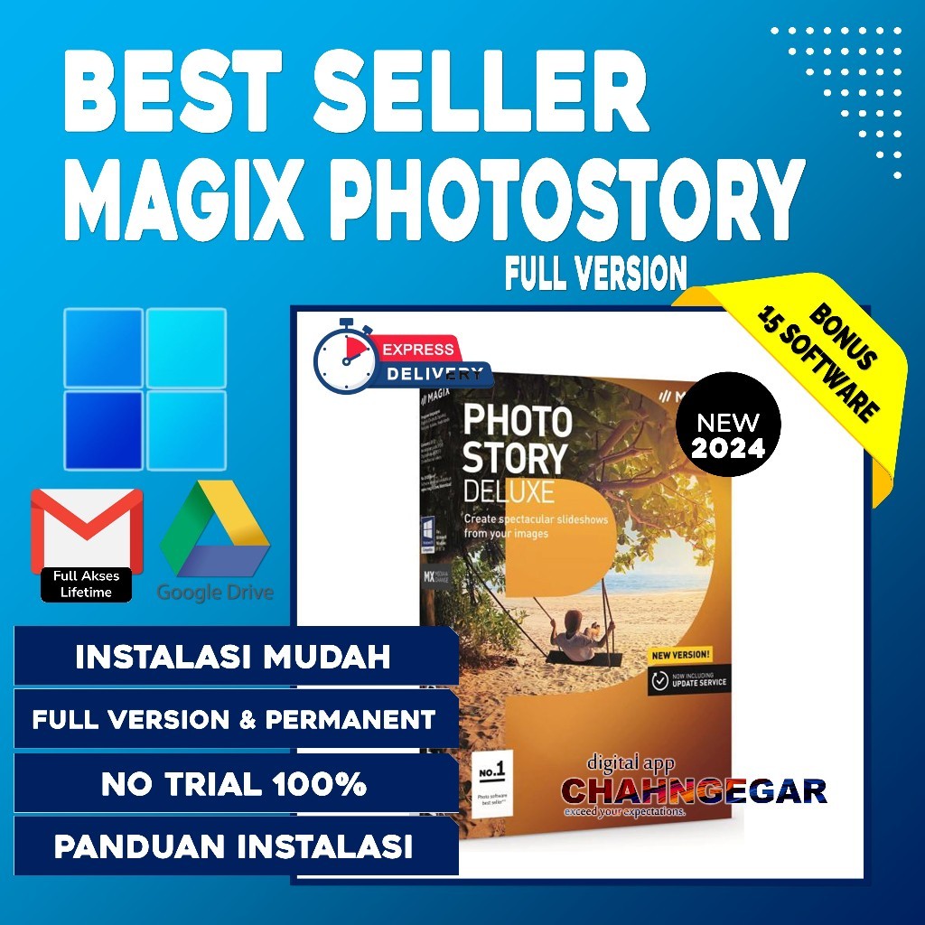 Jual MAGIX Photostory 2025 Deluxe Full Software Video Editor Slideshow ...