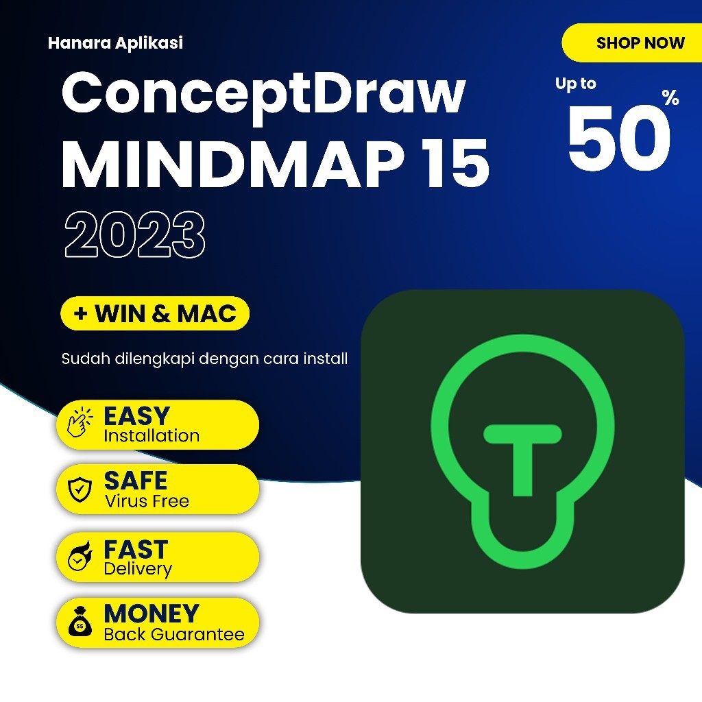 Jual Software Mind Map: ConceptDraw MINDMAP 15 [WIN & MAC] | Shopee Indonesia