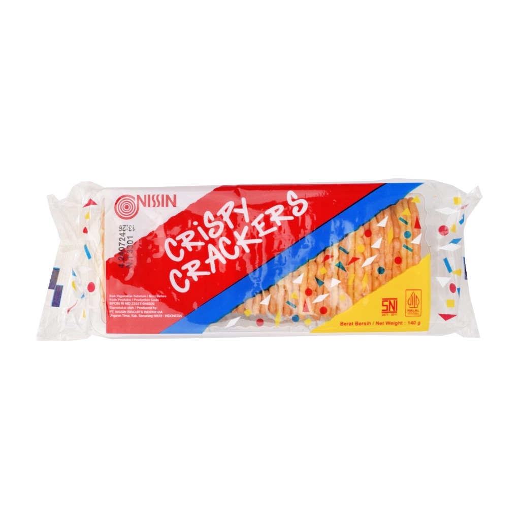 Jual NISSIN BISKUIT CRISPY CRACKER 140GR 250GR CEMILAN ANAK MAKANAN ...