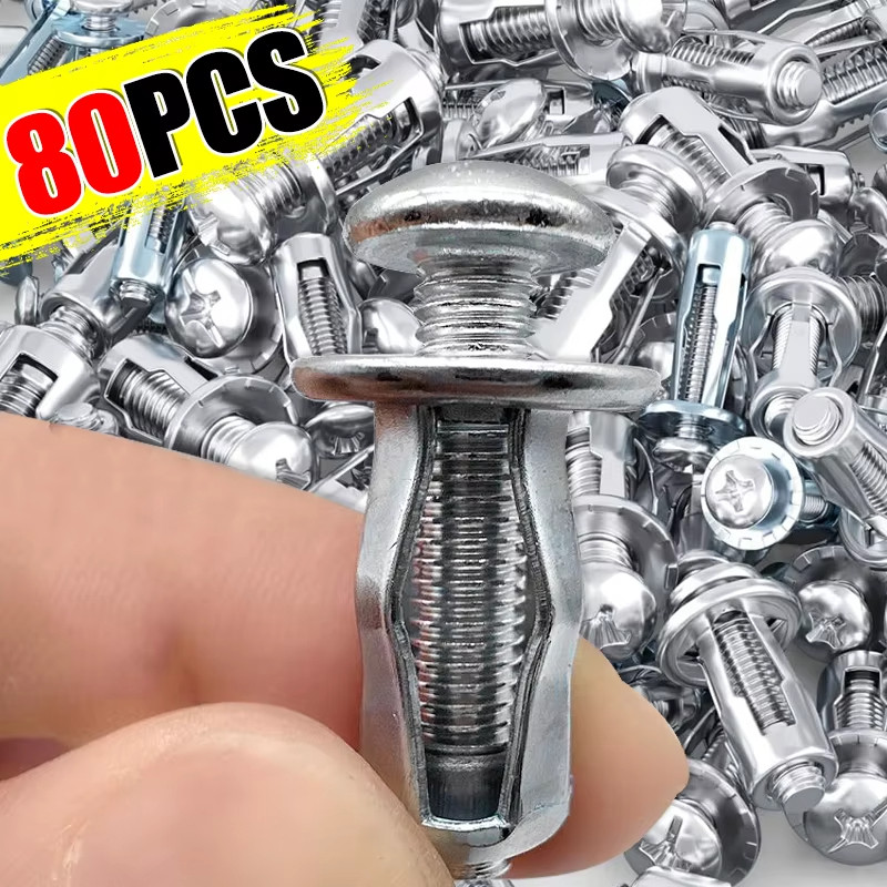 Jual 【80pcs 】UneedTools Jack Nut/Rivet Plat Metal Sekrup M5 / M6 Rivet ...