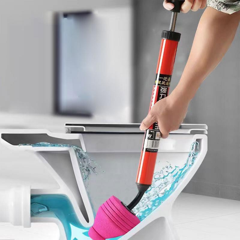 Sink Plunger High Pressure Toilet Unblock One Shot Toilet Pipe Plunger ...