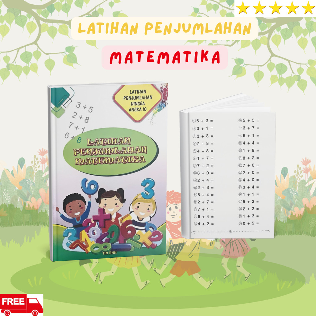 Jual Buku Latihan Penjumlahan Matematika - Soal Latihan Penjumlahan ...