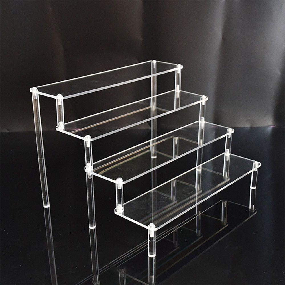 Jual Acrylic Display Stand Pottery Storage Rack Doll Clay Figurine ...