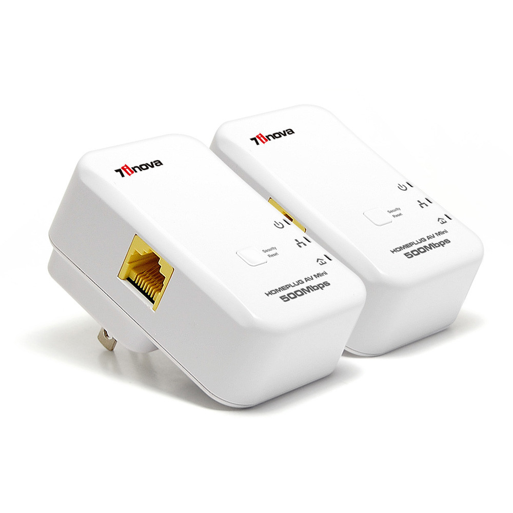 Jual 7inova AV500 Powerline Network Adapter Start Kit| HomePlug AV ...