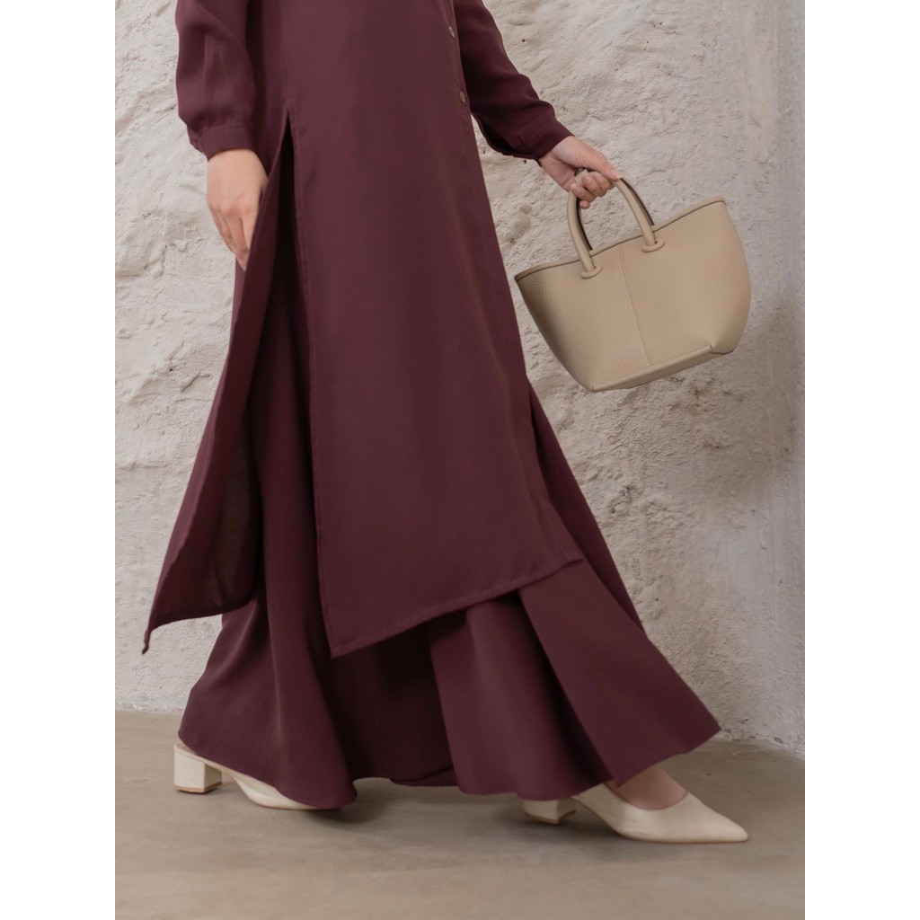 Jual Azmiza - Basic Skirt Sahara (ROK ONLY) (Rok Full Karet Up To Jumbo ...