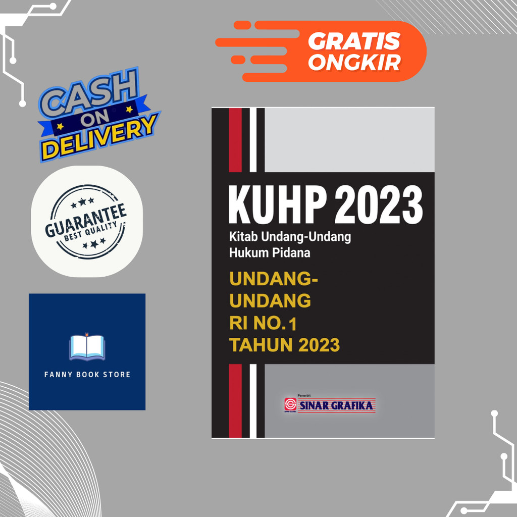 Jual KUHP Kitab Undang-Undang Hukum Pidana 2023: Undang-Undang RI No.1 Tahun 2023 | Shopee Indonesia