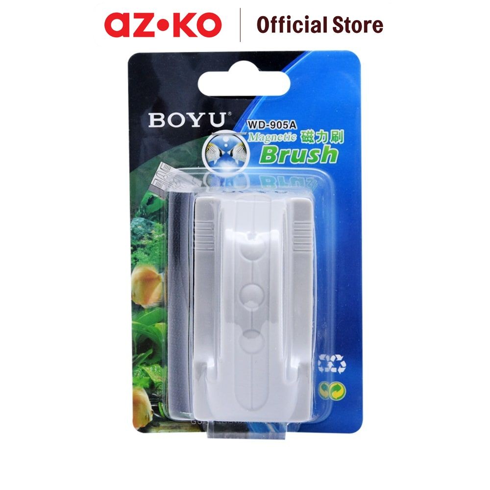 Jual AZKO Boyu Sikat Magnet Pembersih Akuarium Wd-905a Aquarium ...