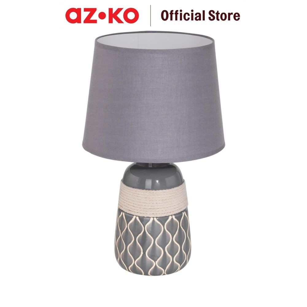 Jual AZKO Eglo Bellariva Lampu Meja - Abu-Abu Multifunctional Table ...