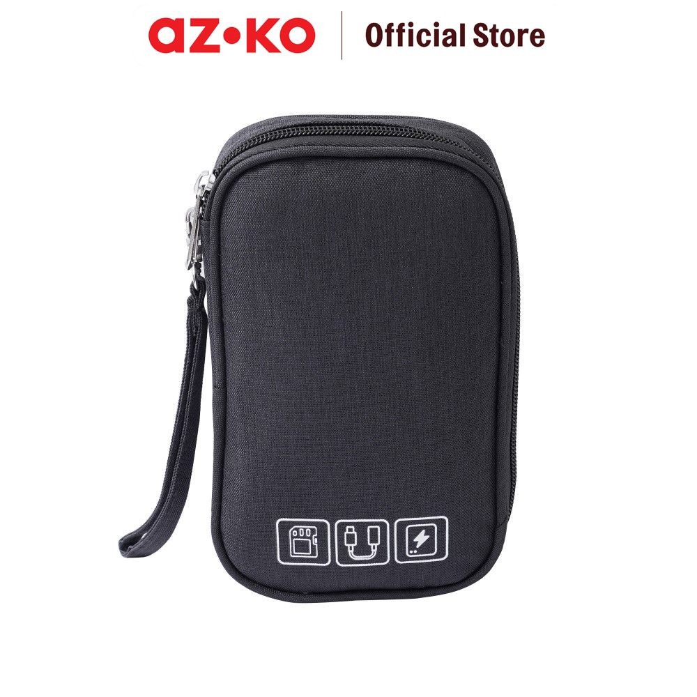 Jual AZKO Passport Ukuran S Tas Organizer Perangkat Digital Pouch Kabel ...