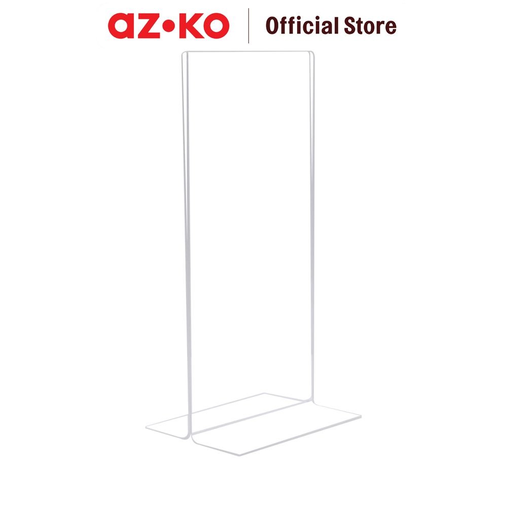 Jual AZKO Odi Sign Holder T Shape Potrait 1/3 A4 Tempat Brosur Akrilik ...