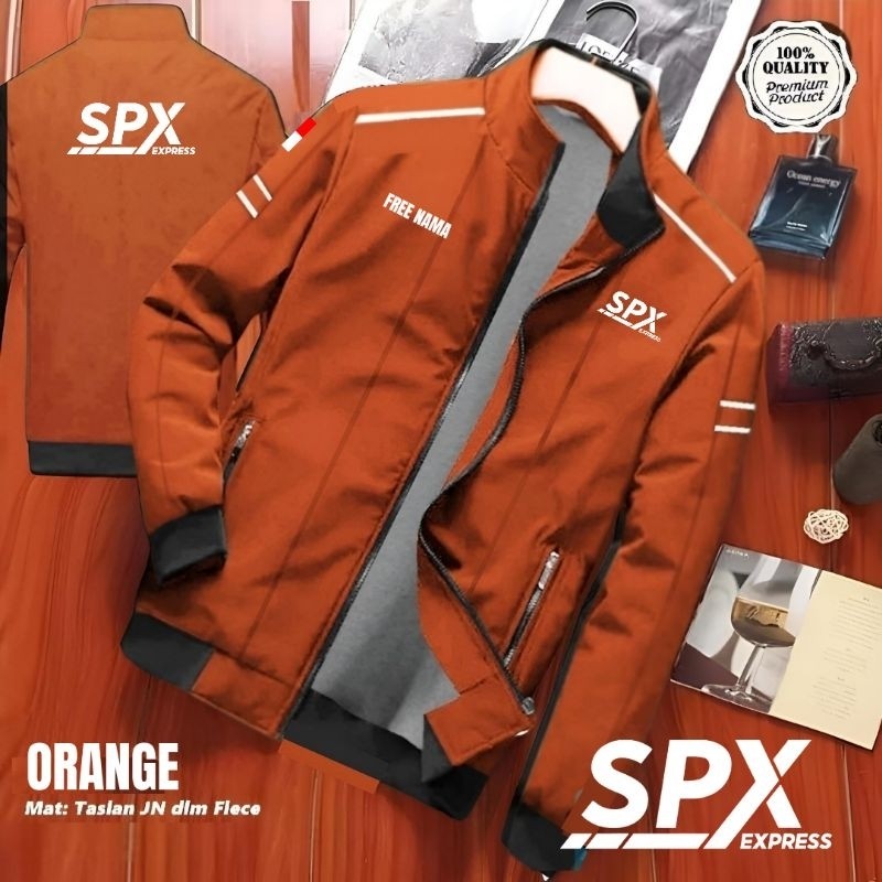 Jual JAKET CUSTOM EXPRESS LOGISTIC FREE NAMA EXPEDISI WATERPROOF ...