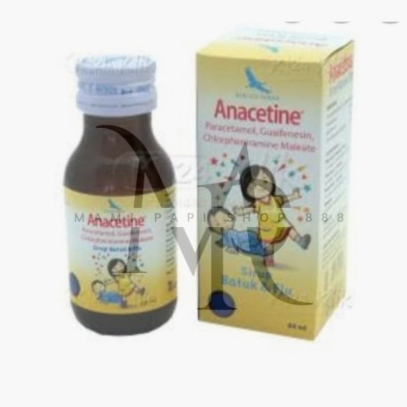Jual Anacetin Syrup Batuk dan Flu 60ml BERKUALITAS | Shopee Indonesia