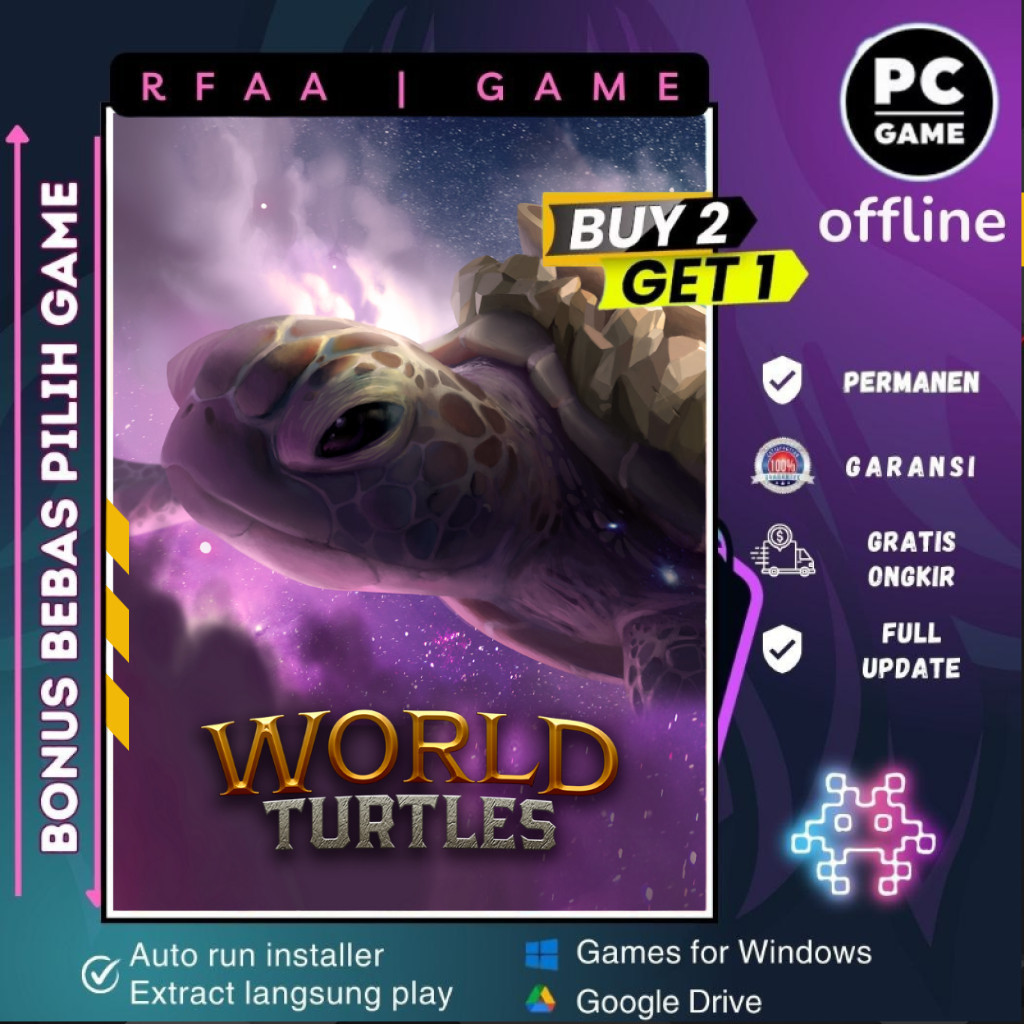 Jual WORLD TURTLES | GAME PC - LAPTOP - DL | Shopee Indonesia