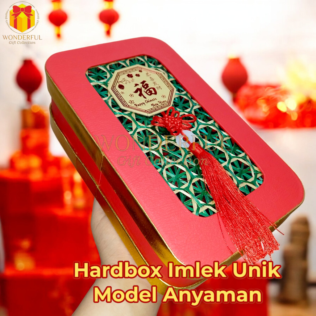 Jual Gift Box Imlek / Chinese New Year Hampers Hardbox / Box Rotan ...