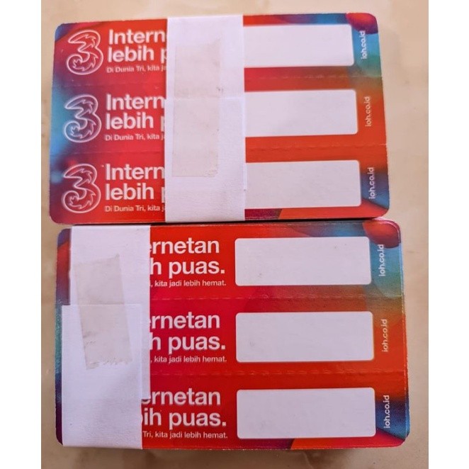 Jual Voucher Kosong Bahan 3 Tri Nasional | Shopee Indonesia