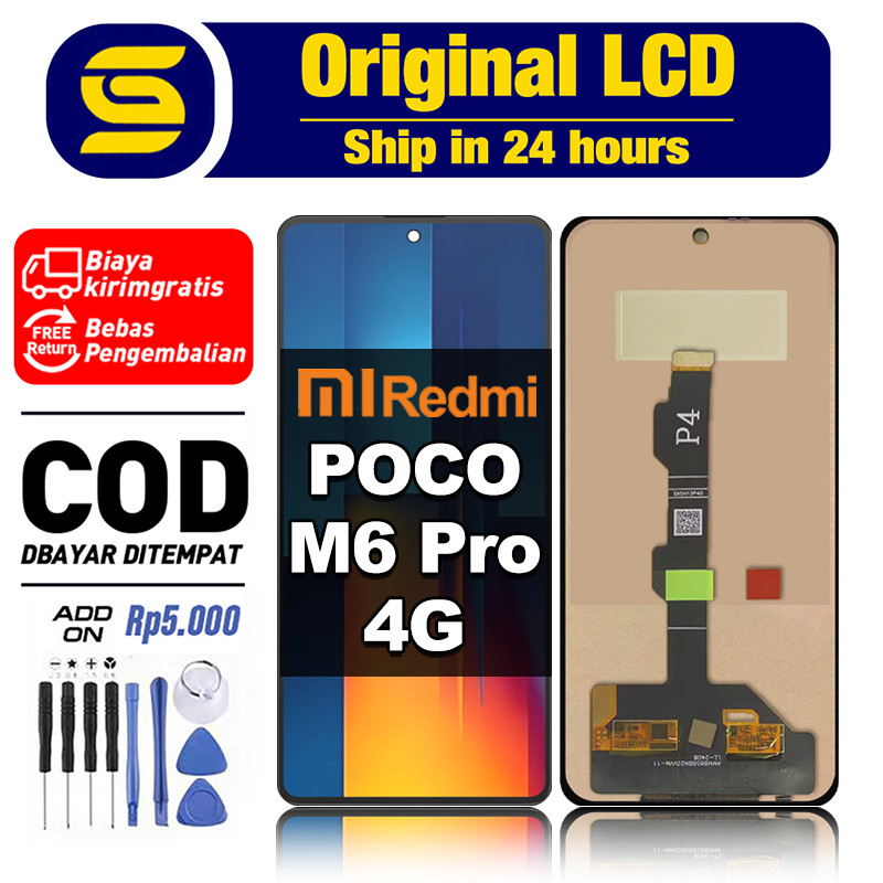 Jual LCD POCO M6 PRO 4G Original Fullset Touchscreen asli Ori ...