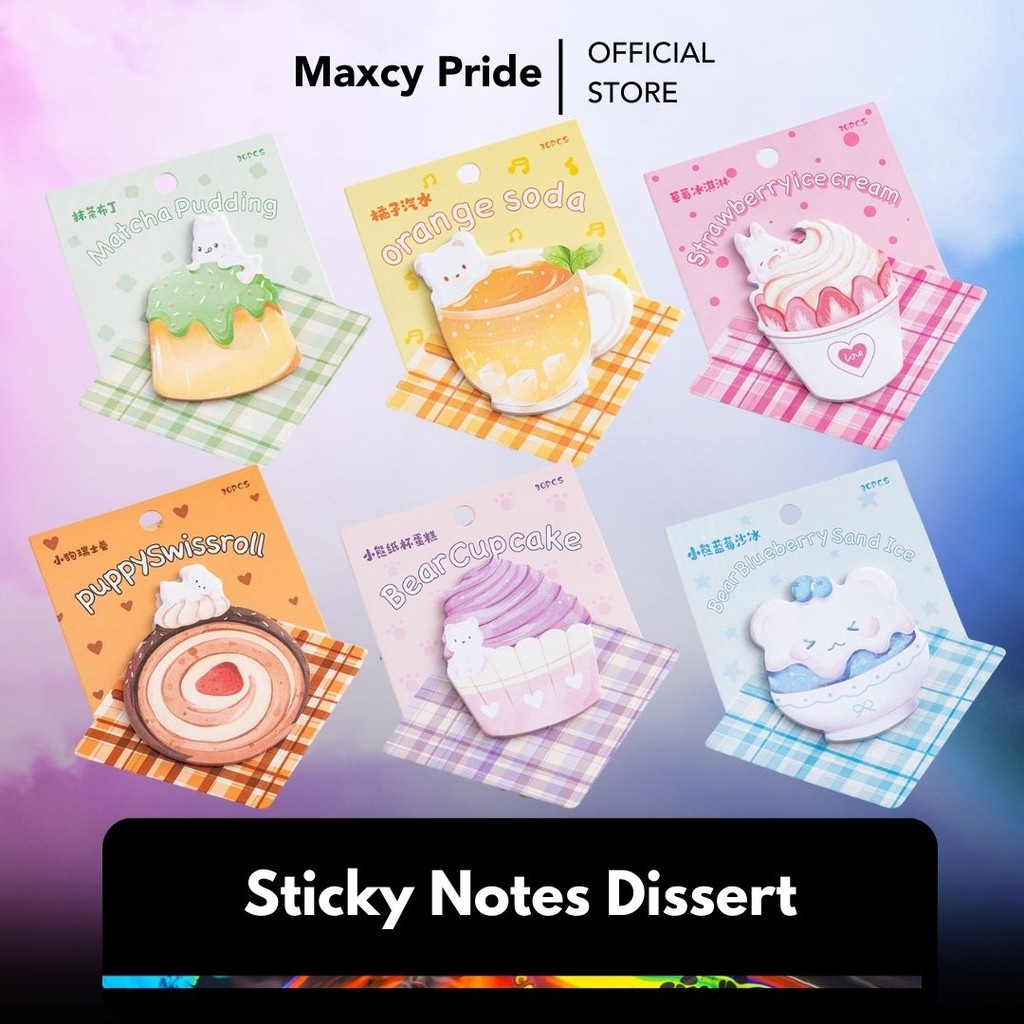 Jual Sticky Note / Memo Stick / Notes Kertas Tempel Cute Lucu Imut ...