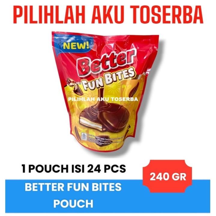 Jual Biskuit Roma Better Fun Bites kemasan POUCH - ( HARGA 1 POUCH ...
