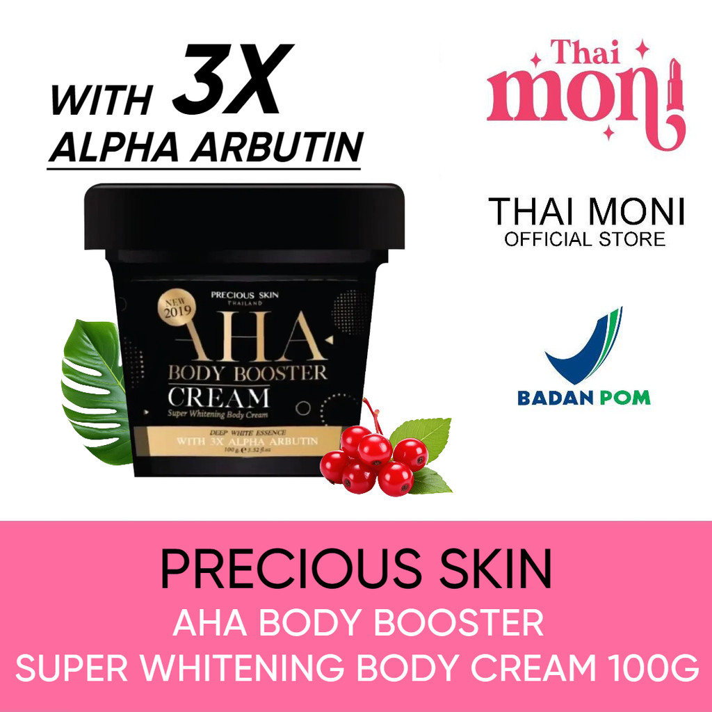 Jual Precious Skin Thailand AHA Body Booster Cream Super Whitening Body ...