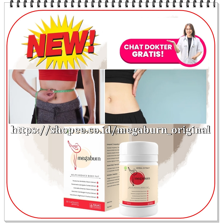 Jual Megaburn® Resmi 100% Original - Megaburn Helps Reduce Body Fat ...