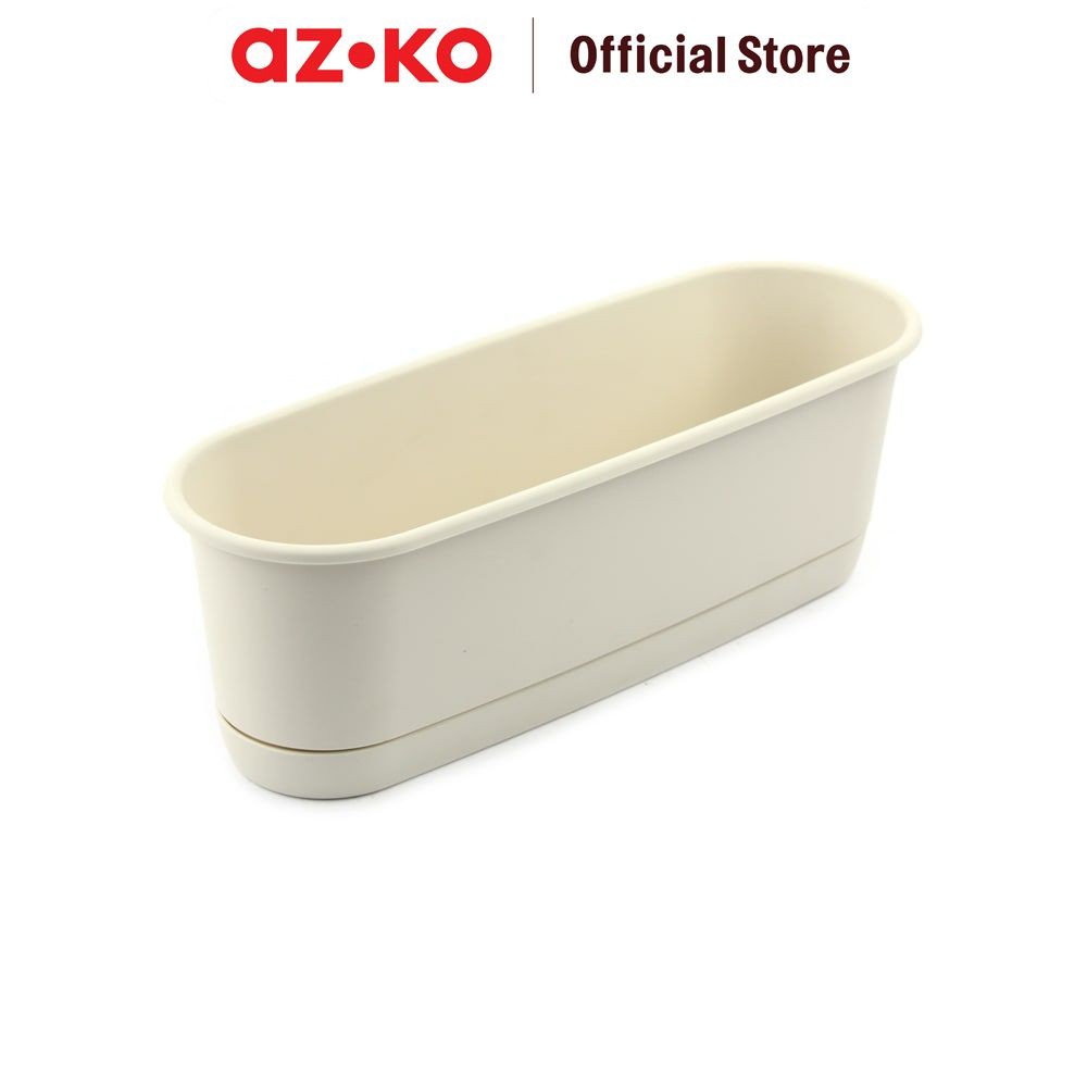 Jual AZKO Clover Pot Tanaman - Putih Wadah Bunga Tempat Tumbuhan ...